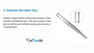 Russian Forceps Instruments for Dental Procedures | PDF