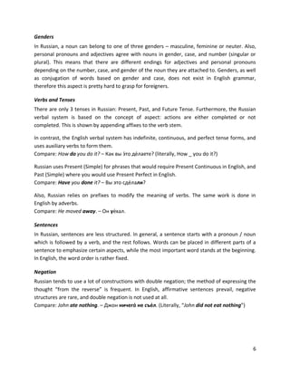 Russian Grammar Book (free extract) | PDF