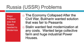 AA 4 RH Y3 Russian/ Soviet History Class 4, Fall 2010 - Spring 2011 ...