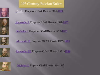 Russian History Part 2, Class 2 | PPT