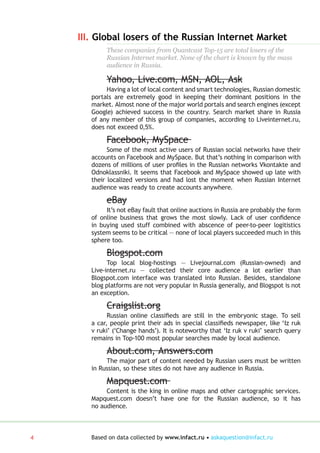 Russian internet spring_2010 | PDF