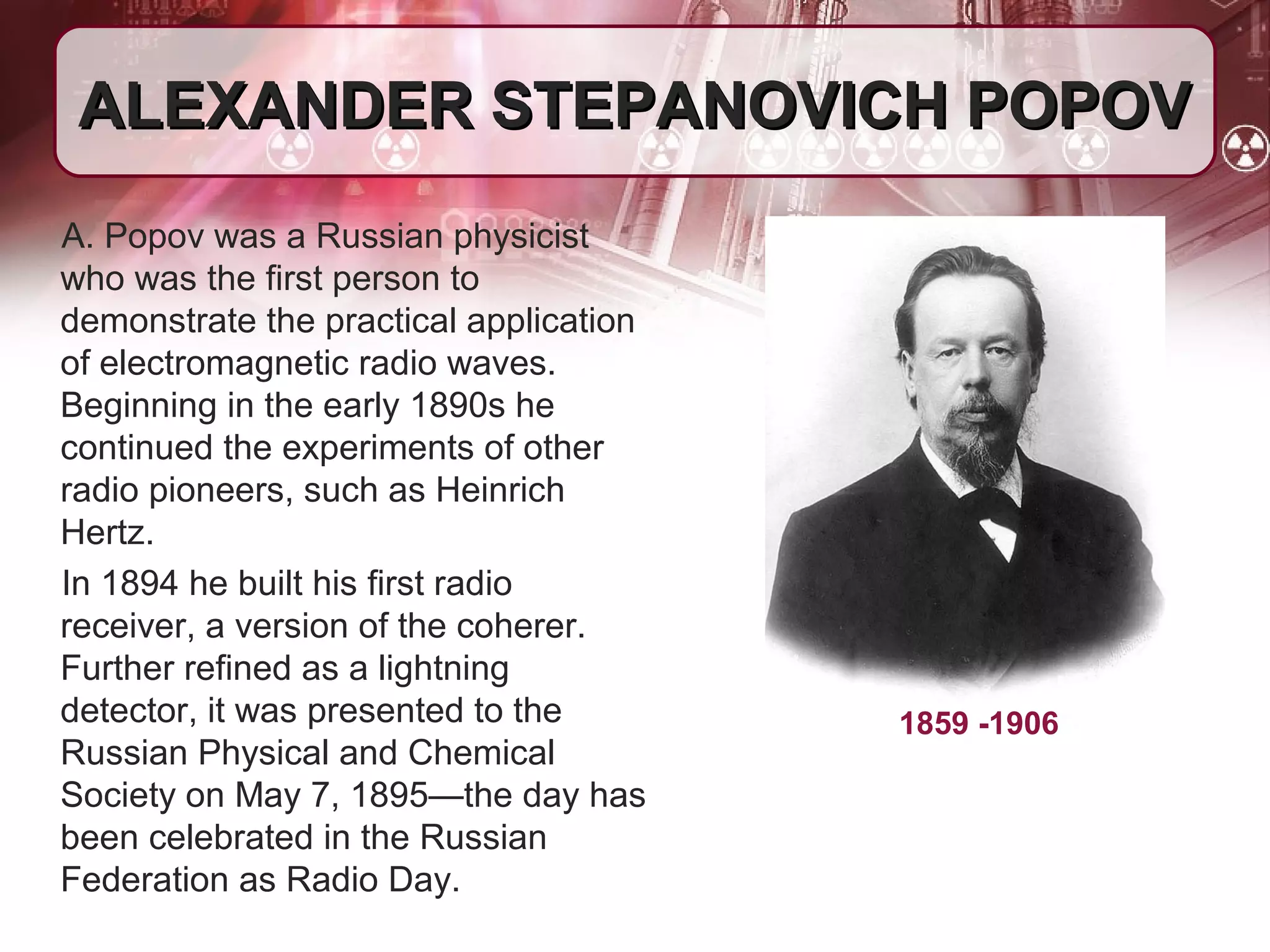 Russian inventors | PPT | History | Genres