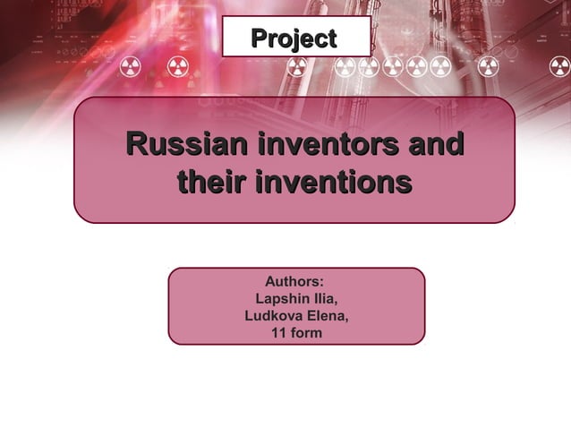 Russian inventors | PPT
