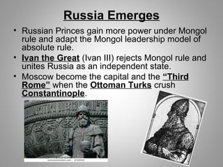 Russia Notes | PPT