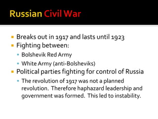 Russian Revolution | PPTX