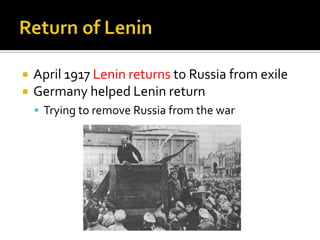 Russian Revolution | PPTX | Death, Injury, or Military Conflict ...