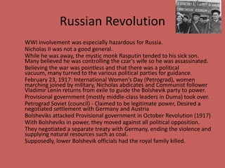 Russian revolution | PPTX