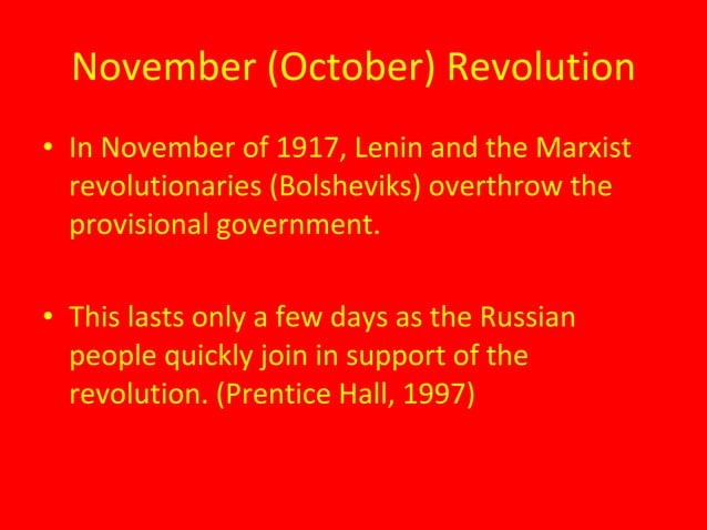 Russian revolution | PPT