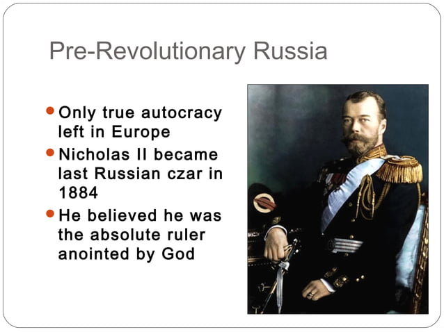 Russian revolution | PPT