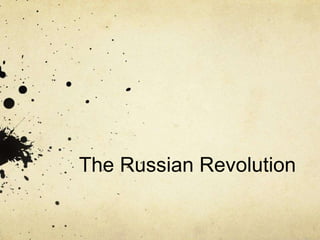 Russian Revolution | PPT