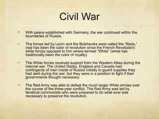 Russian Revolution | PPTX