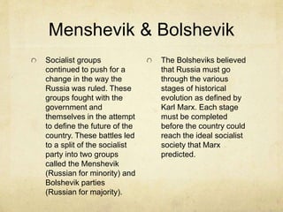 Russian Revolution | PPTX