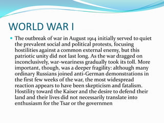 Russian revolution | PPTX