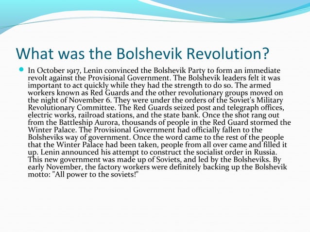 Russian revolution | PPT