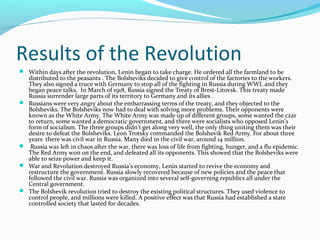 Russian revolution | PPT