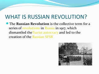 Russian revolution | PPT
