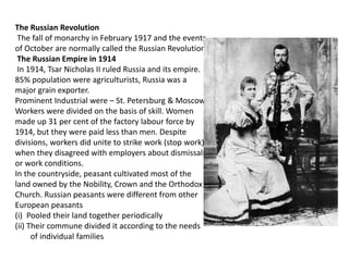 Russian revolution | PPT