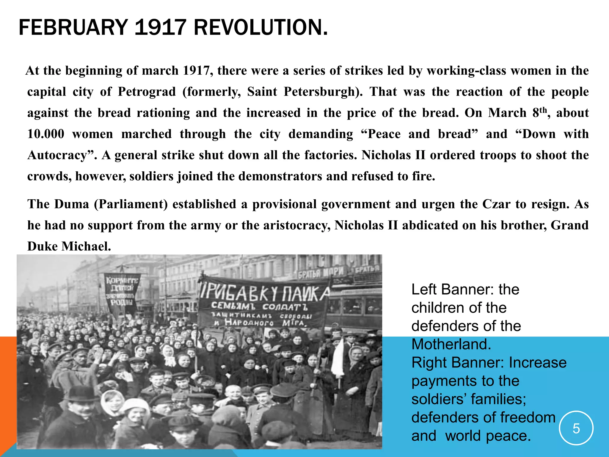 Russian Revolution 1917 | PPTX