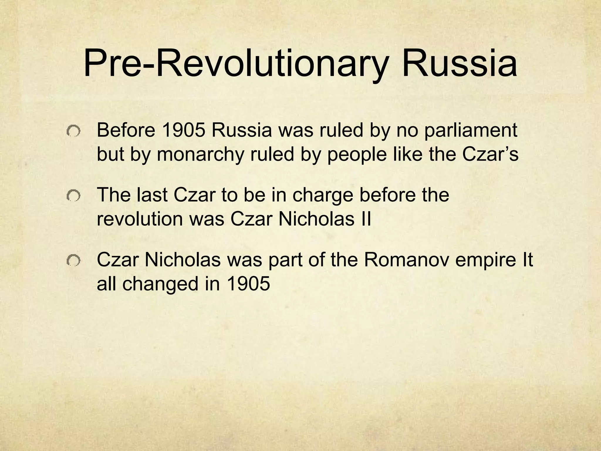 Russian revolution | PPT