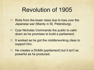 Russian revolution | PPT
