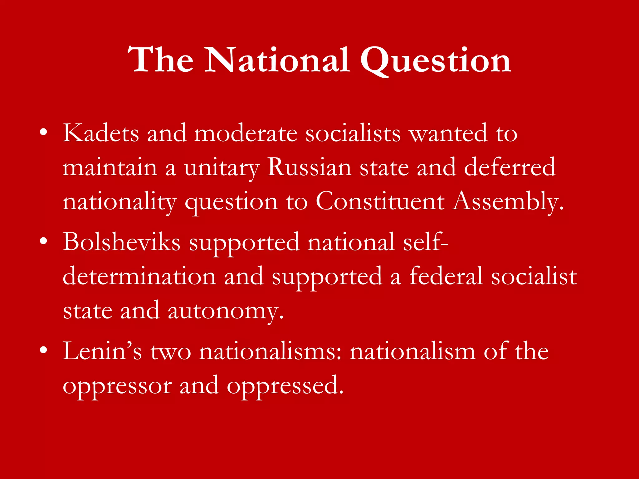 Russian Revolution, 1917 | PPTX