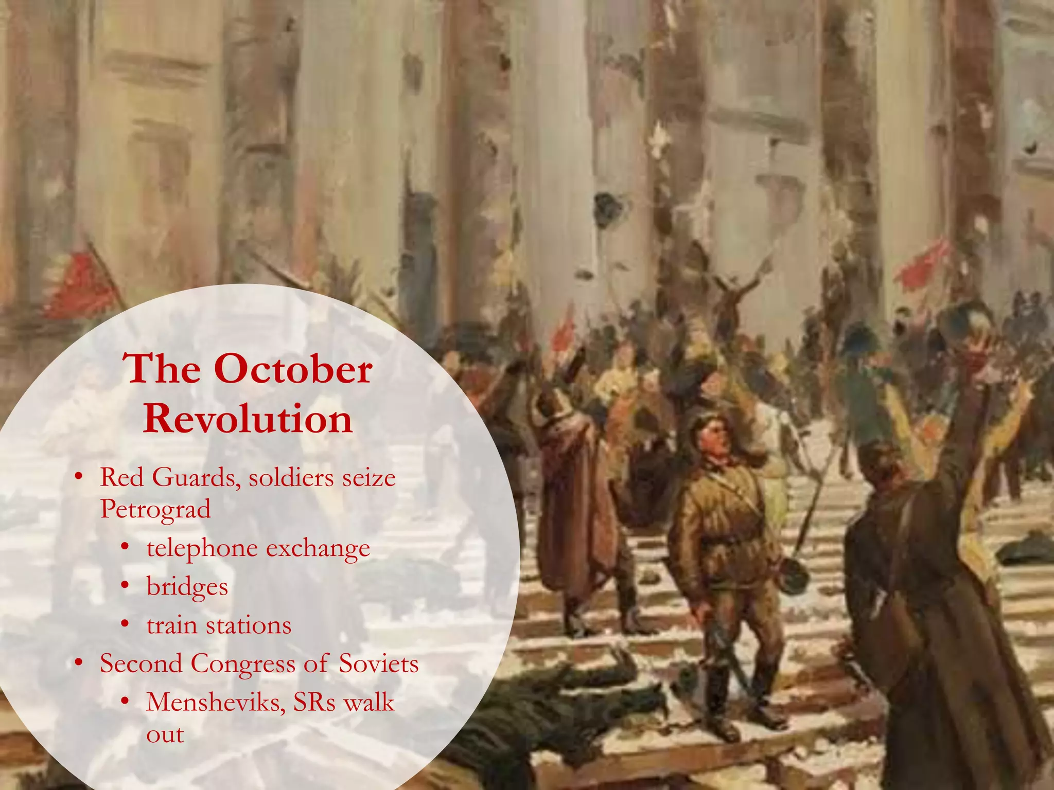 Russian Revolution, 1917 | PPTX | War and Conflicts