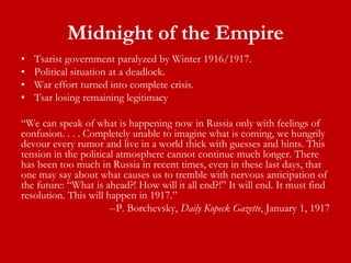 Russian Revolution, 1917 | PPTX