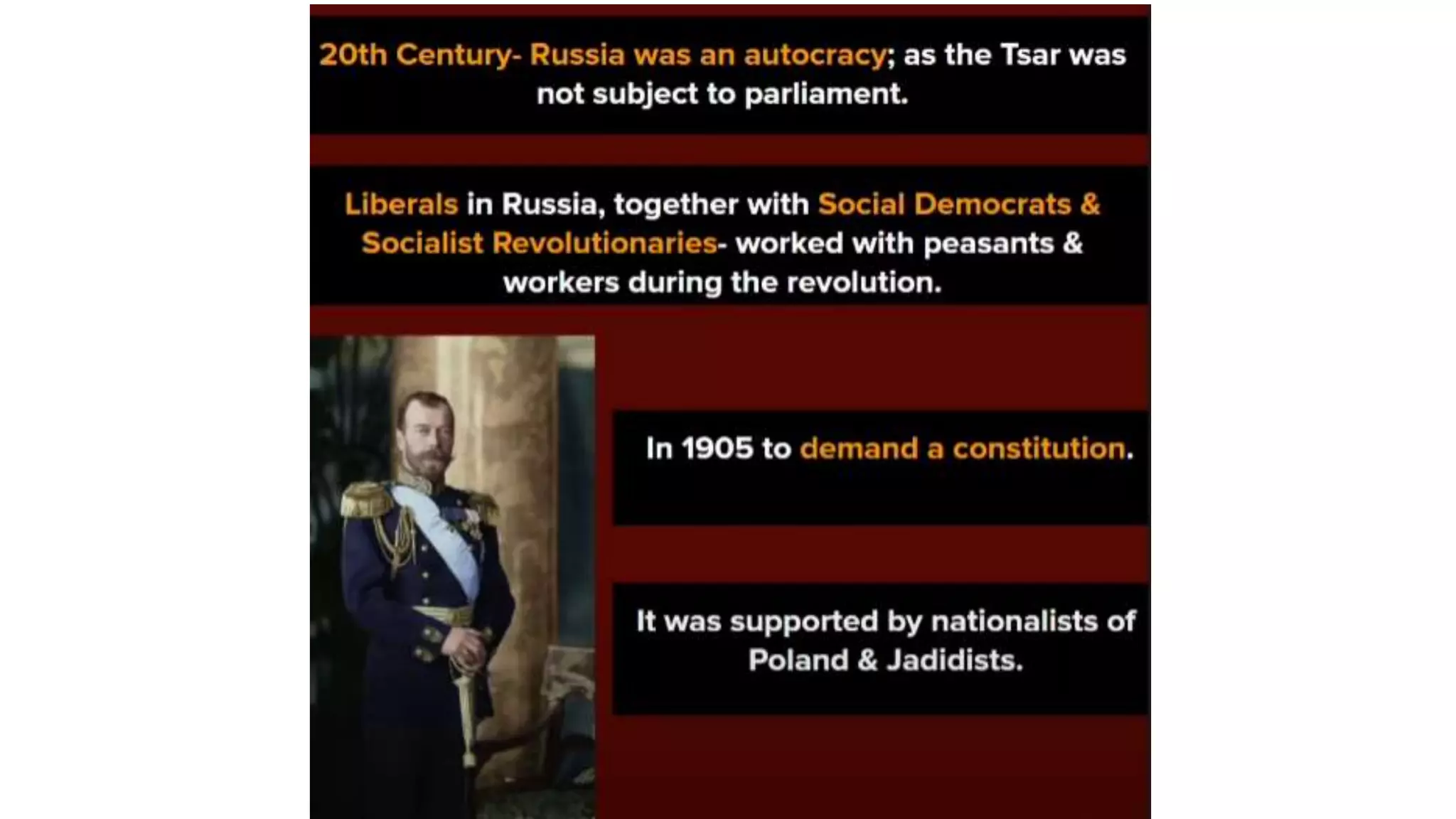 Russian revolution class 9 | PPTX