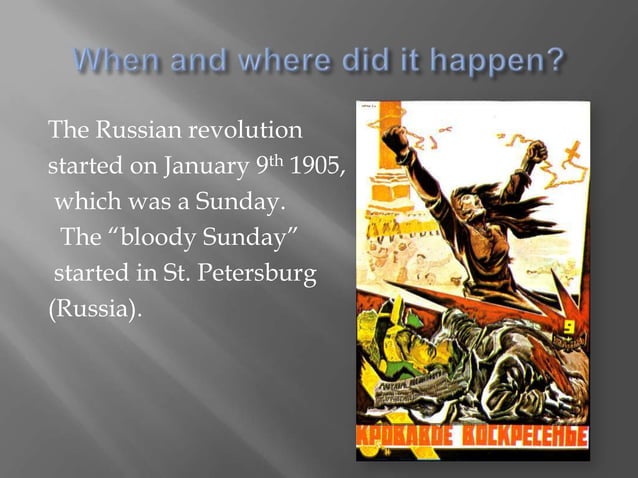 Russian revolution 1905 | PPTX