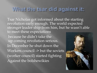 Russian revolution 1905 | PPTX