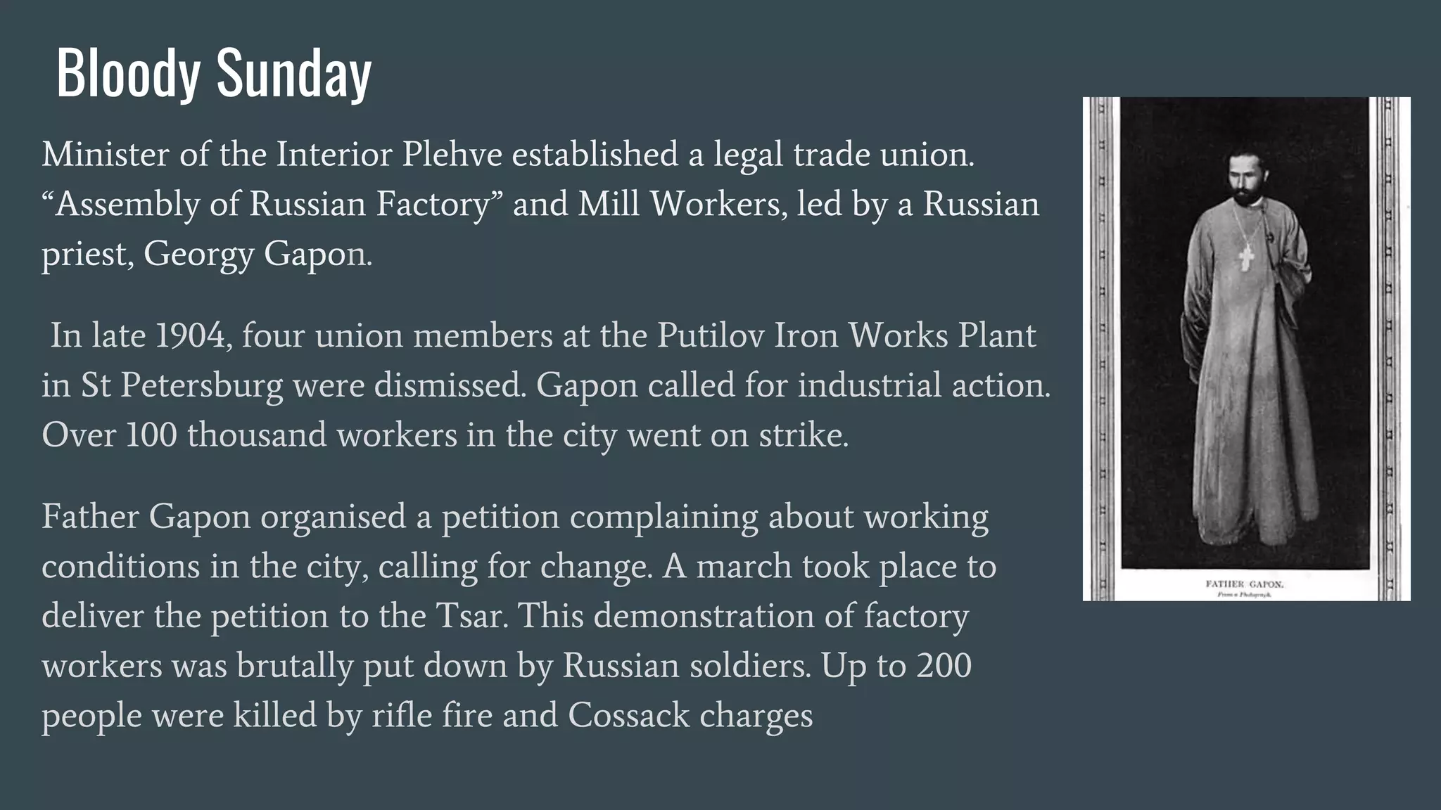 Russian Revolution 1905 | PPTX