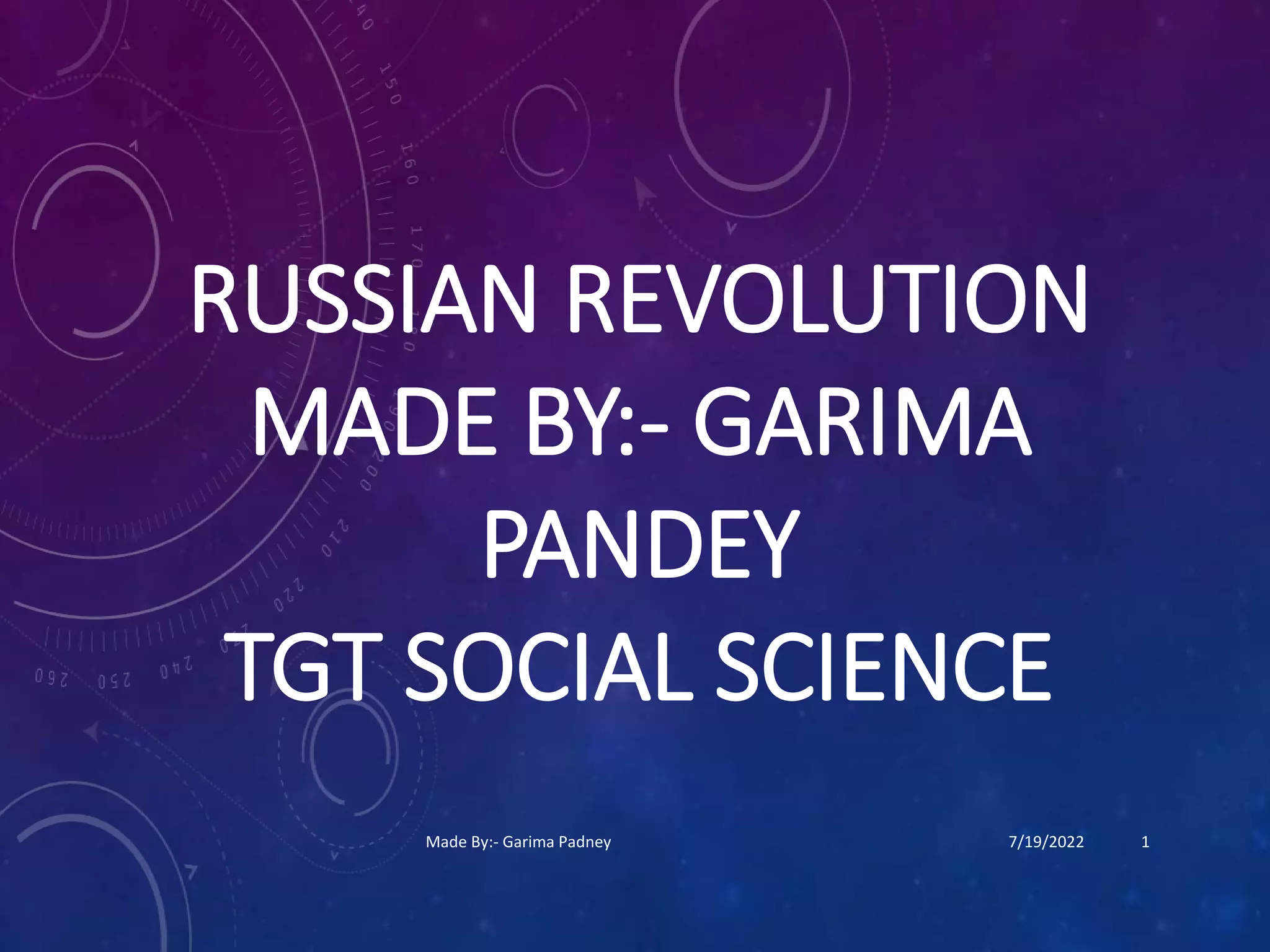 RussianRevolution 9th.ppt
