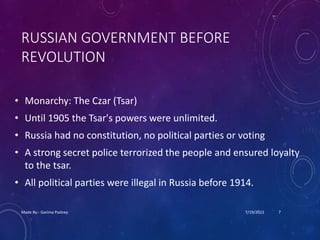 RussianRevolution 9th.ppt