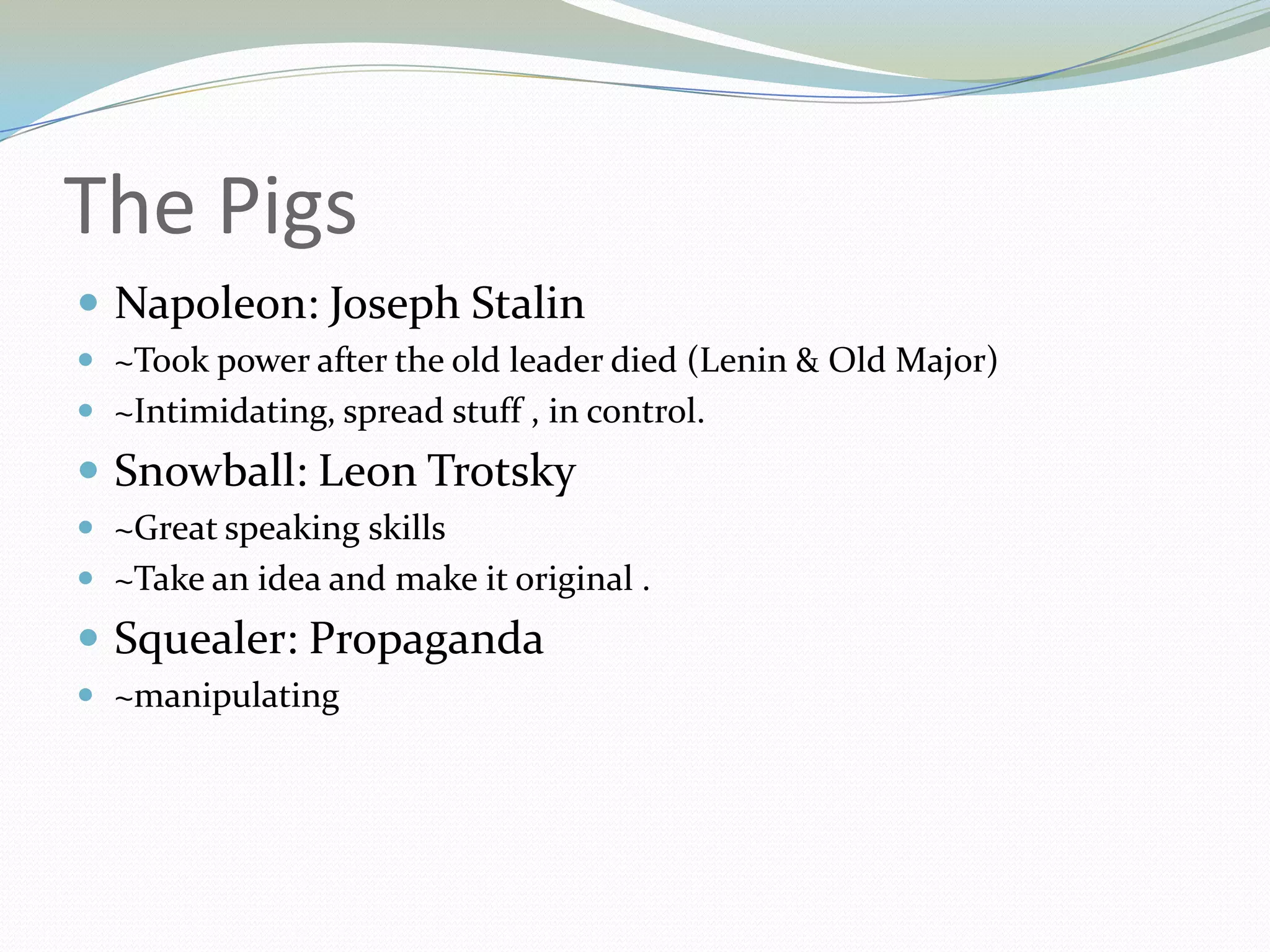 Russian revolution and animal farm | PPTX