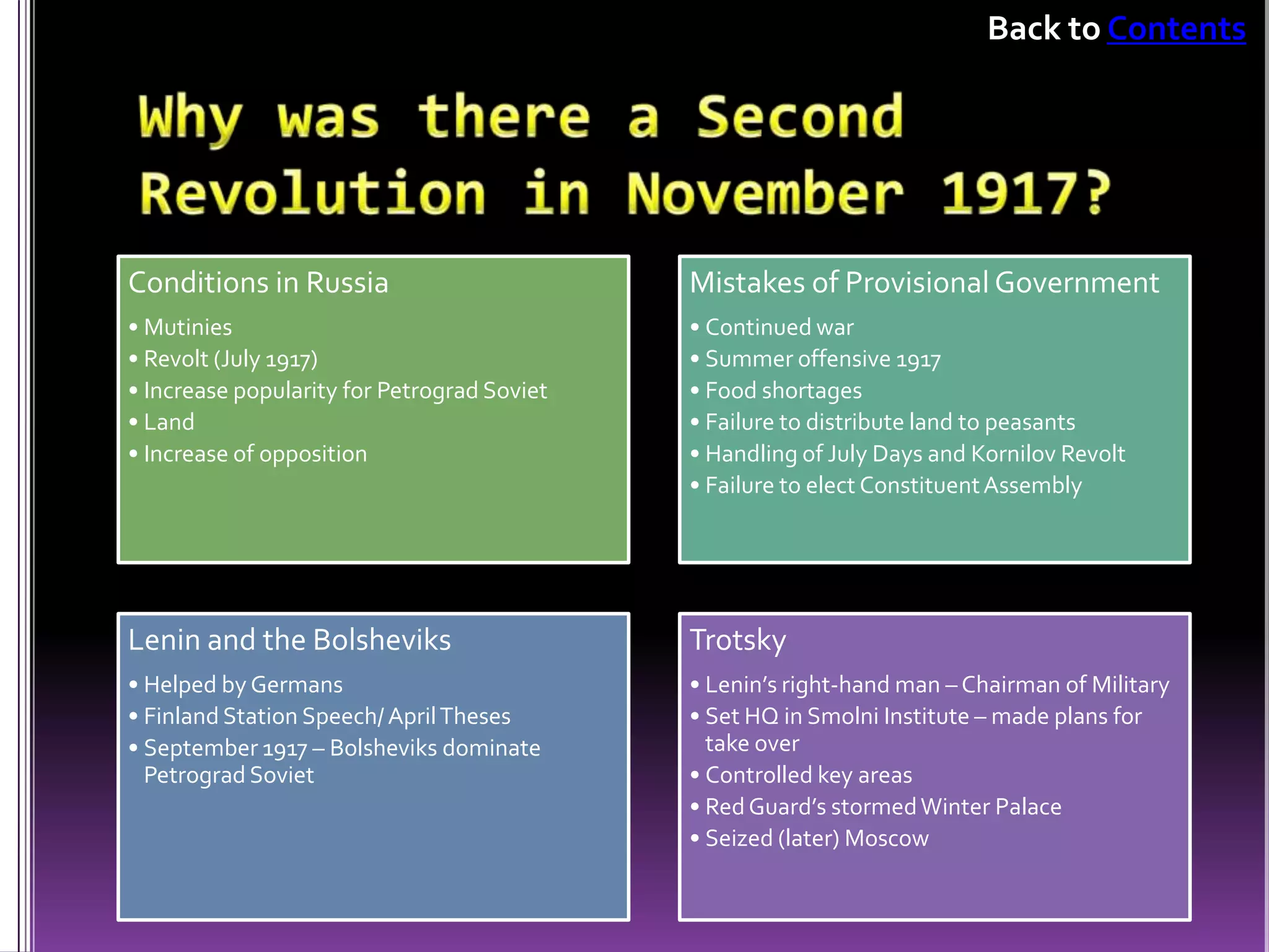 Russian revolution essay plans | PPTX