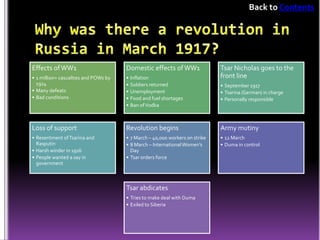 Russian revolution essay plans | PPTX