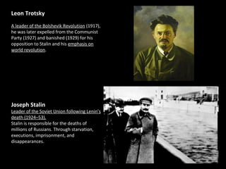 Russian Revolution Vocabulary | PPT