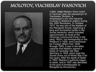 Russian revolution key people | PPT