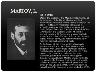 Russian revolution key people | PPT