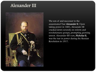 Russian revolution key people | PPT