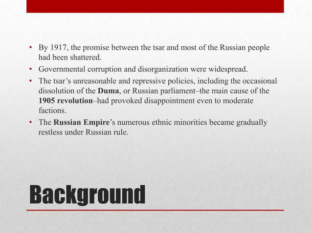 Russian Revolution of 1917 | PPTX