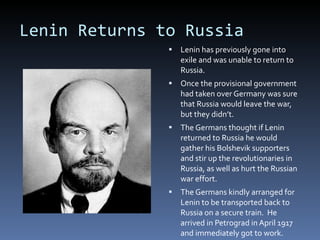 Russian revolutions | PPT | War and Conflicts