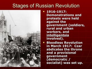 Russian Revolution and Stalin | PPT