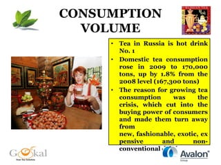 Russian tea market presentation ita 2011 (1) | PPTX