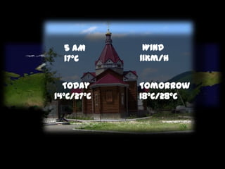 Russian weather forecast | PPTX