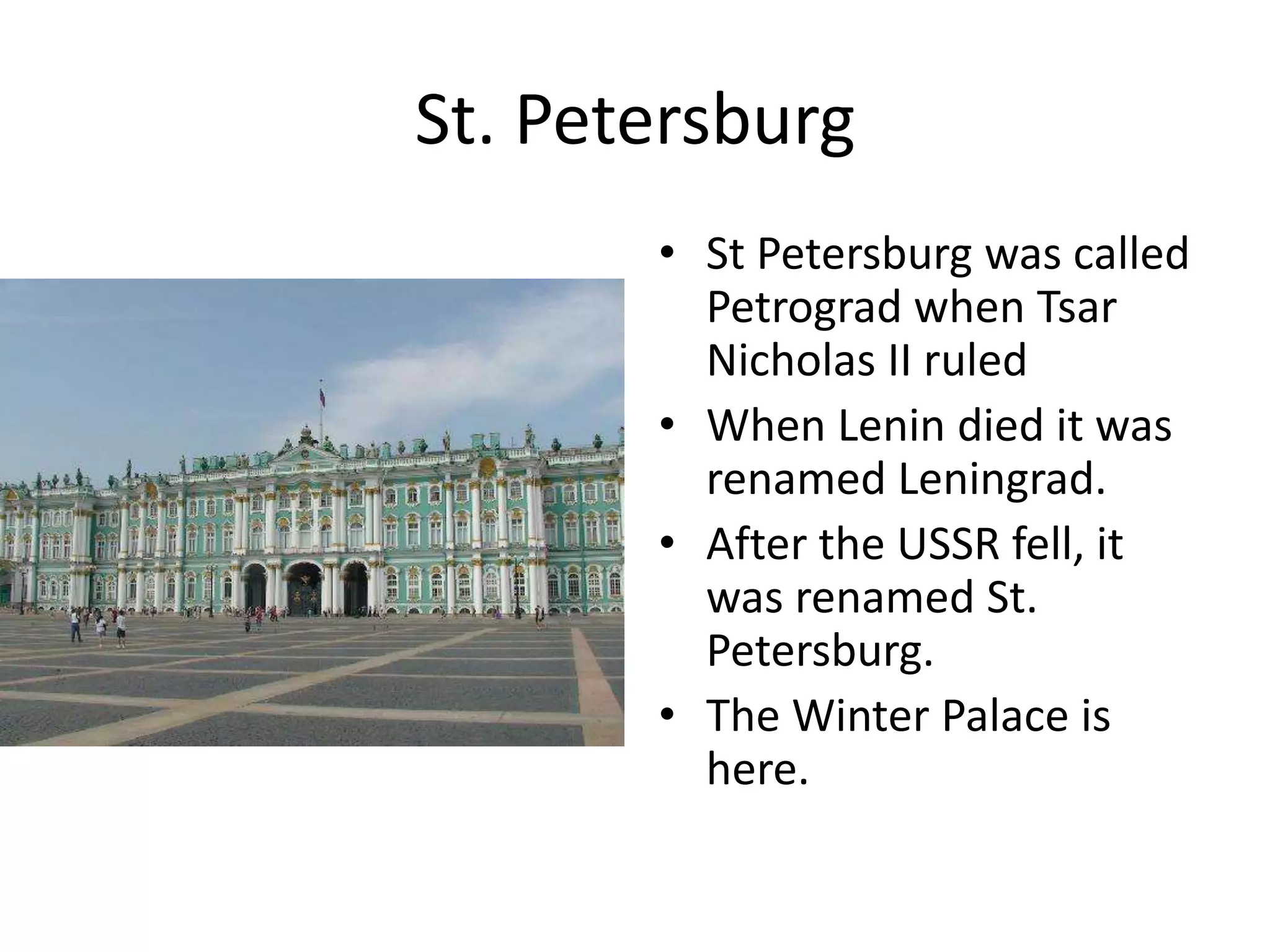 Russia overview day 1 russian revolution unit. world history 9th grade ...