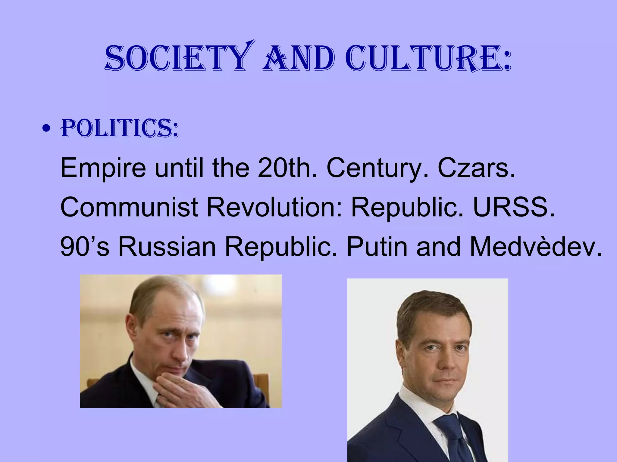 Russia presentation | PPSX