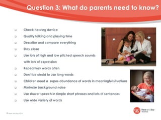 Counseling for Parents of Children Diagnosed with Hearing Loss - Dimity ...