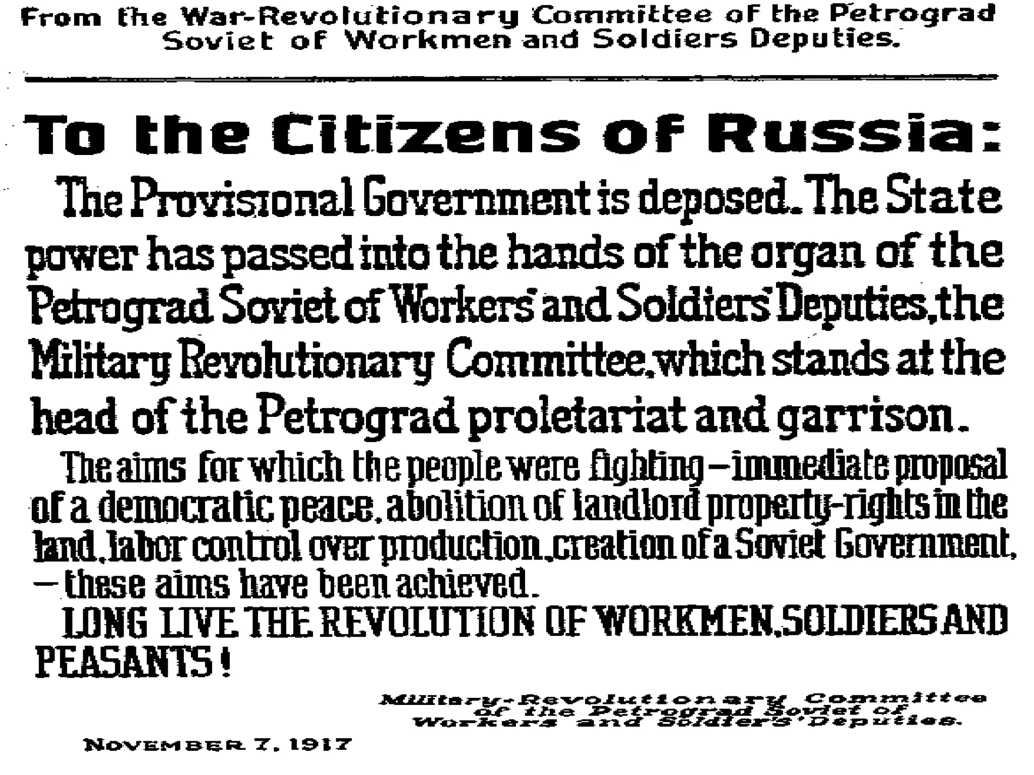 Russian Revolution (1917-1921), a presentation | PPT