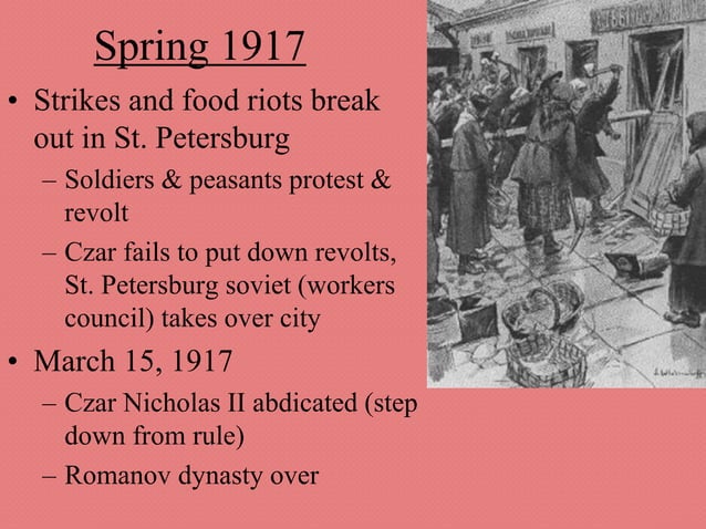 Russian Revolution (1917-1921), a presentation | PPT